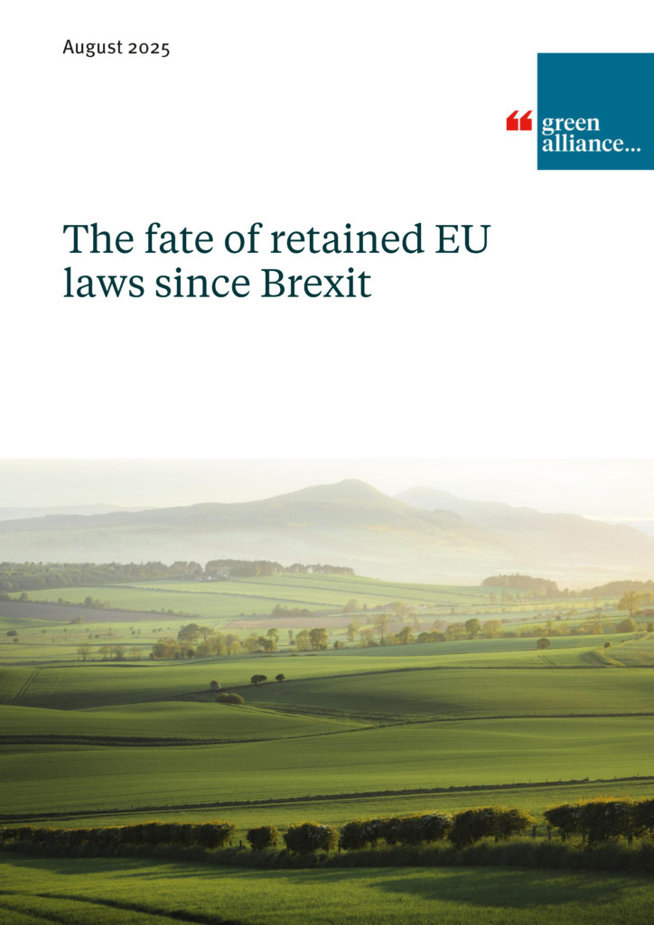 The fate of retained EU laws since Brexit » Green Alliance